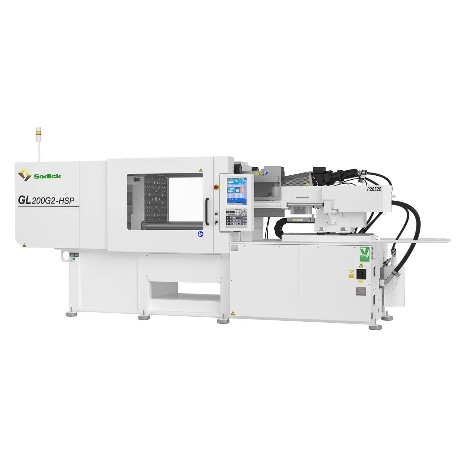 Horizontal injection molding machine - GL200G2-HSP - Sodick - hydraulic ...