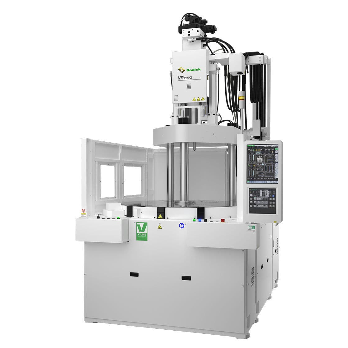 Vertical injection molding machine - VR200G - Sodick - hydraulic ...