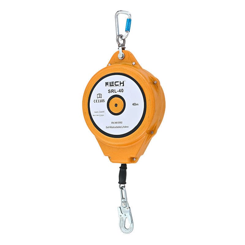 Vertical lifeline - SRL-40 - Jinhua Jech Tools Co., Ltd. - fall-arrest ...