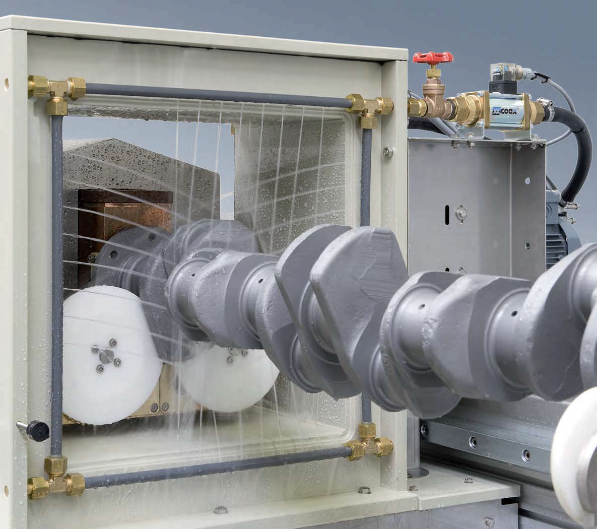 Multi-parameter test stand - UWS series - KARL DEUTSCH - magnetic ...