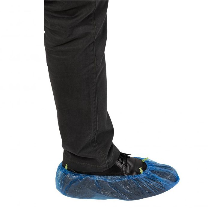 Work overshoes - 957613 - EPIBOX - polyethylene / unisex / blue