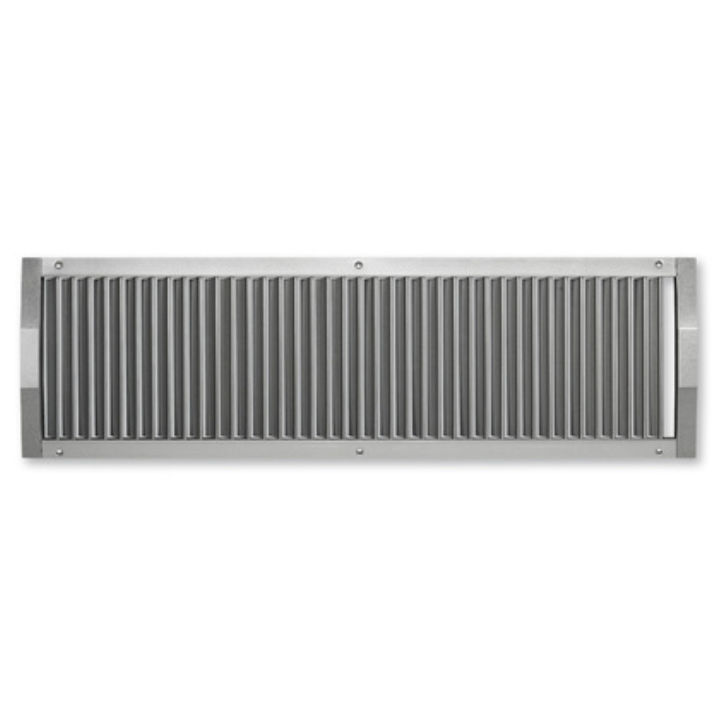 Galvanised steel ventilation grill - TRS-R - TROX - rectangular