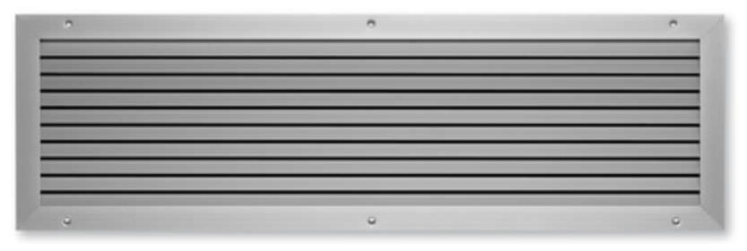 Aluminum ventilation grill - AGS - TROX - rectangular