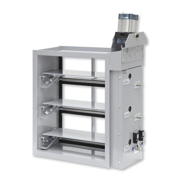 Shut-off air damper - NAK - TROX - with handwheel / electric / pneumatic