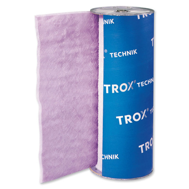 Fiberglass filter medium - FMC - TROX - dust / roll