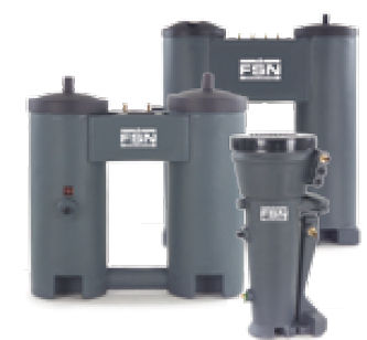 Oil separator - EW series - FINI - water / air