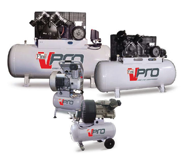 Piston compressor - V-PRO series - FINI - air / with combustion engine ...