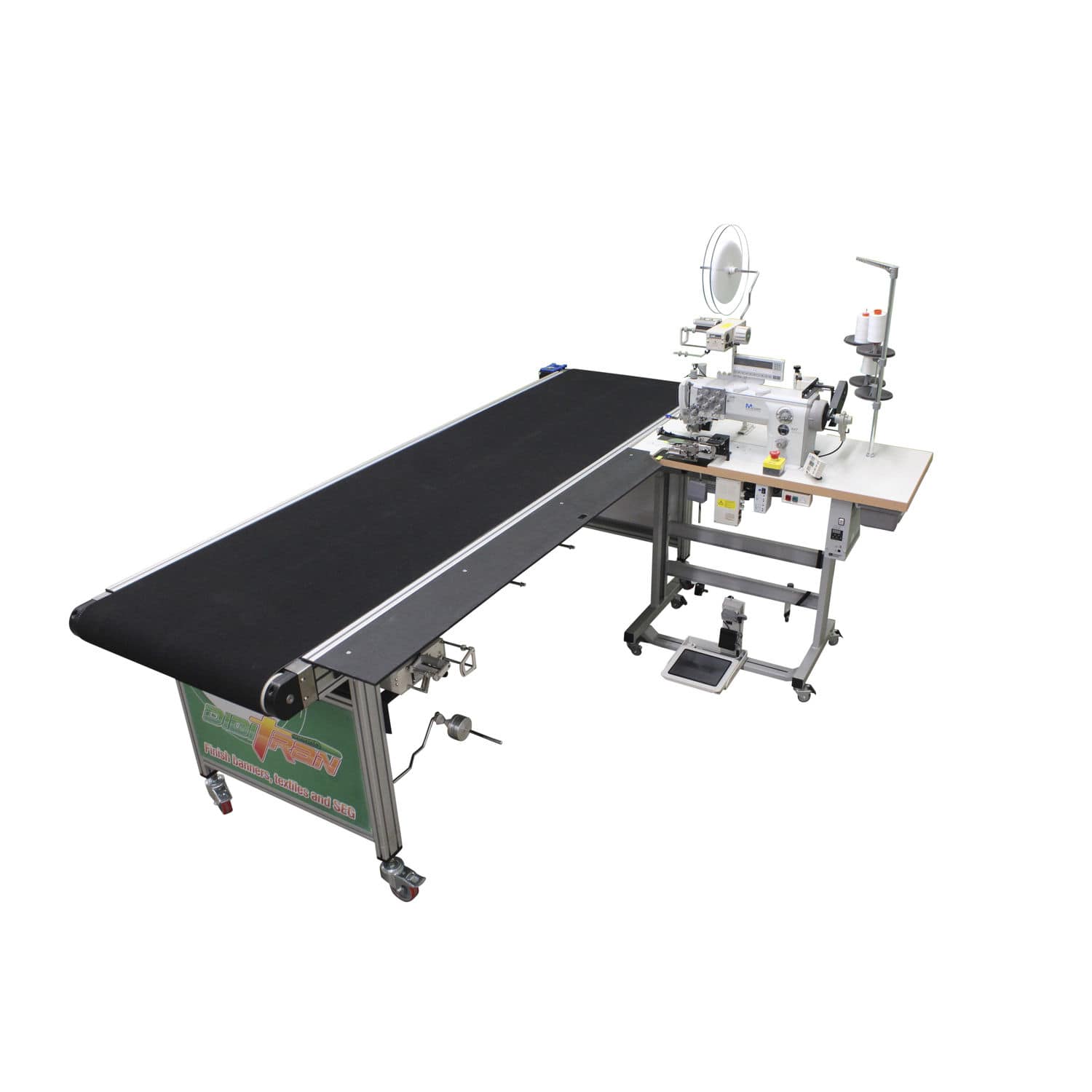 Fixed sewing and welding machine - Digitran - Miller Weldmaster