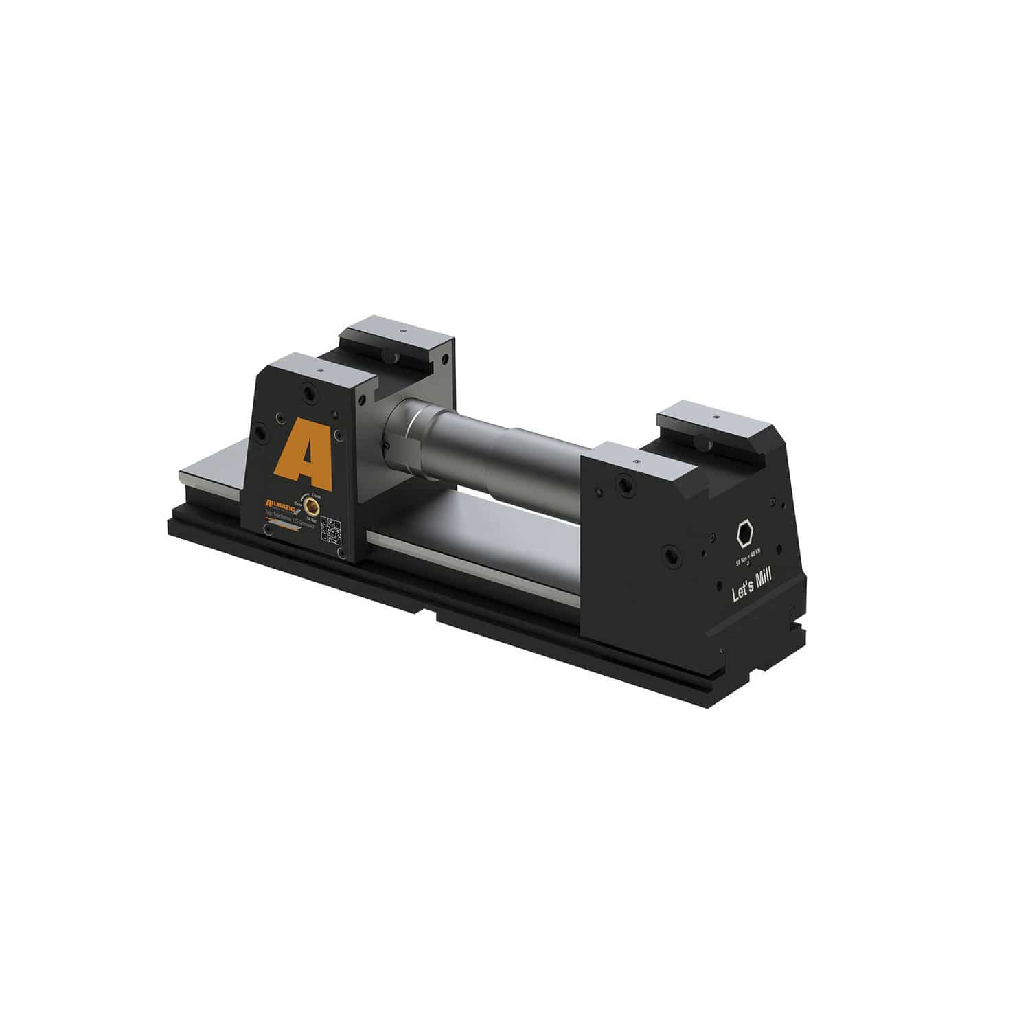 Machine tool vise - TeleSense 125 Compact L500 - ALLMATIC-Jakob ...