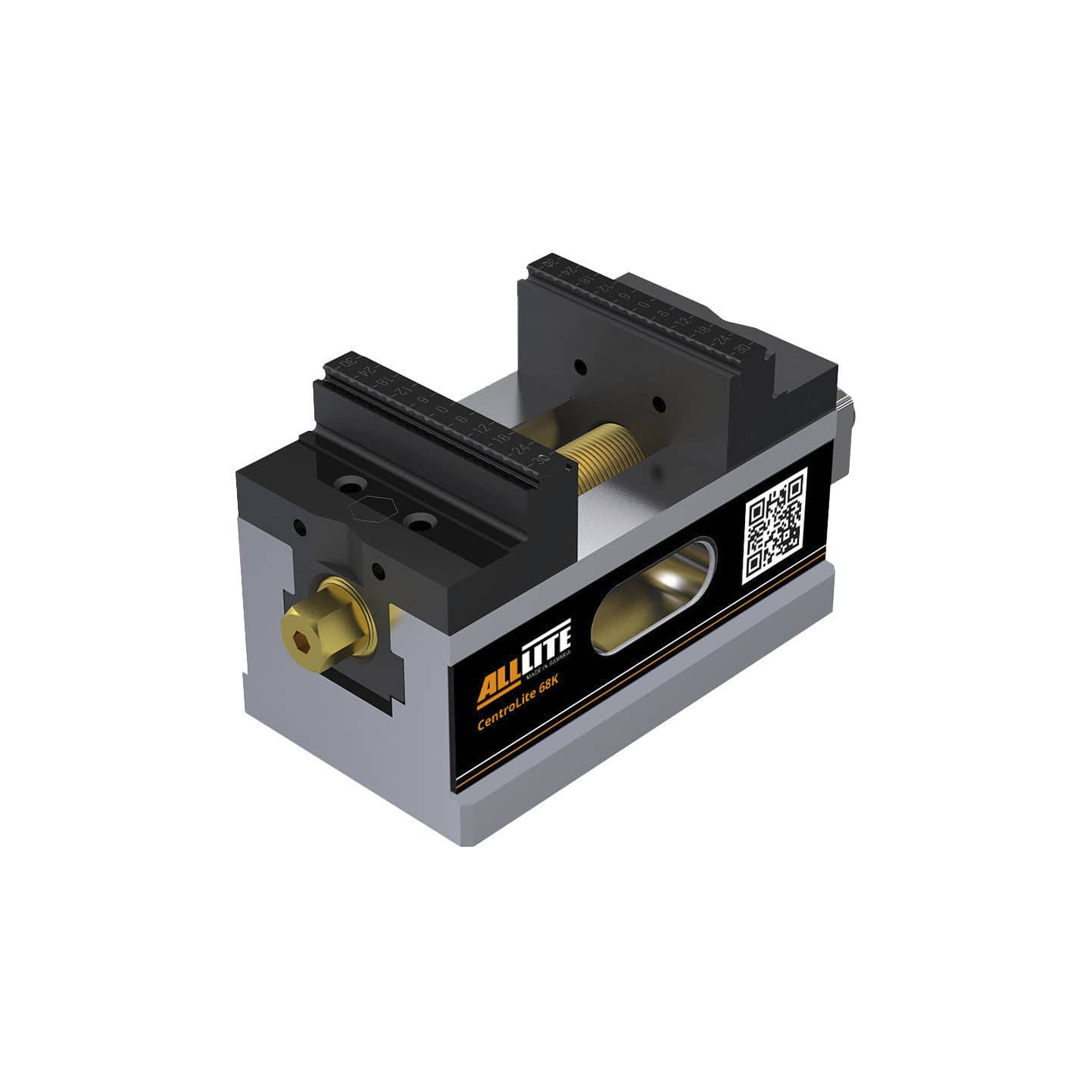 Machine tool vise - CentroLite 68K - ALLMATIC-Jakob Spannsysteme