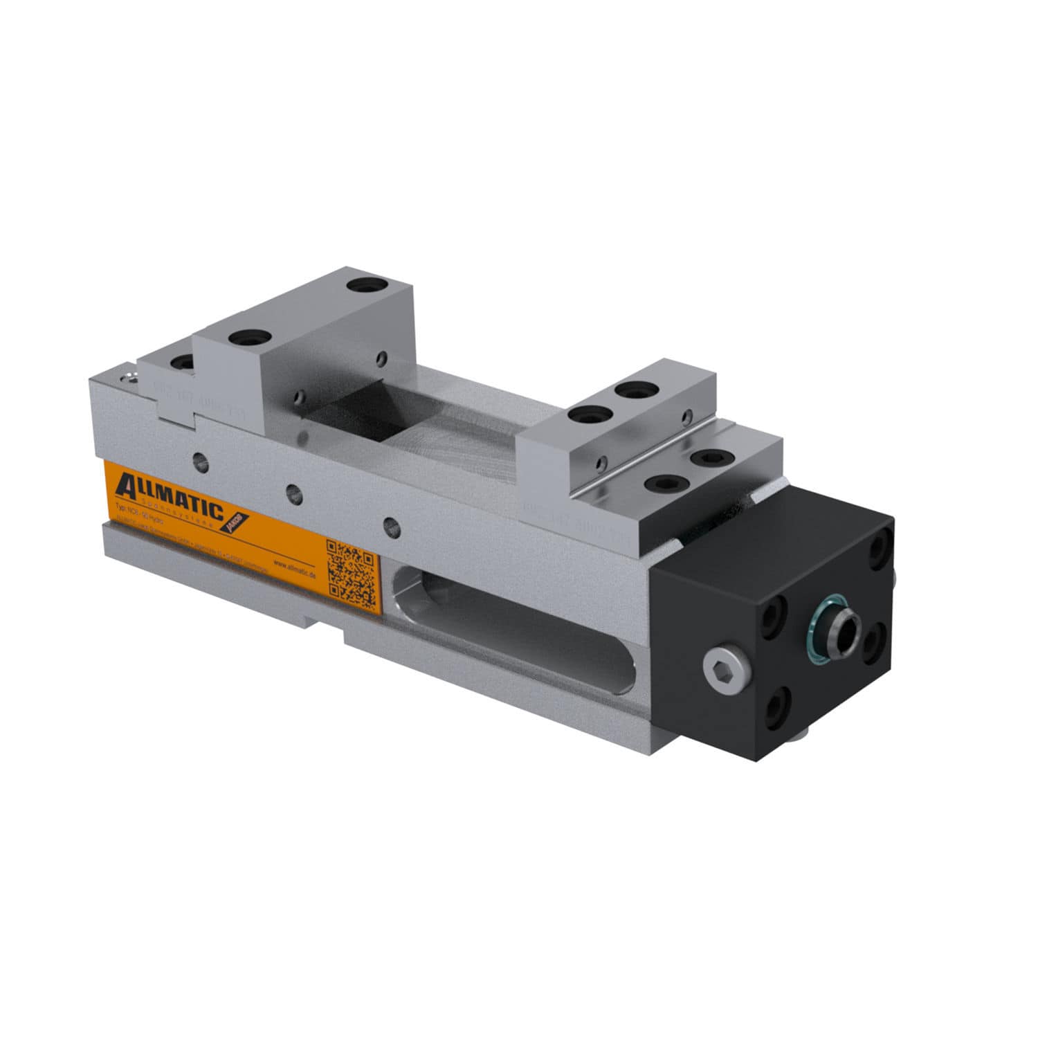 Machine tool vise - NC8 90 - ALLMATIC-Jakob Spannsysteme - hydraulic