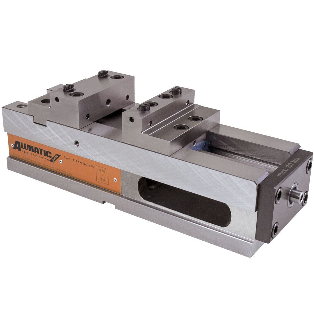 Machine tool vise - TITAN SC 125 - ALLMATIC-Jakob Spannsysteme ...