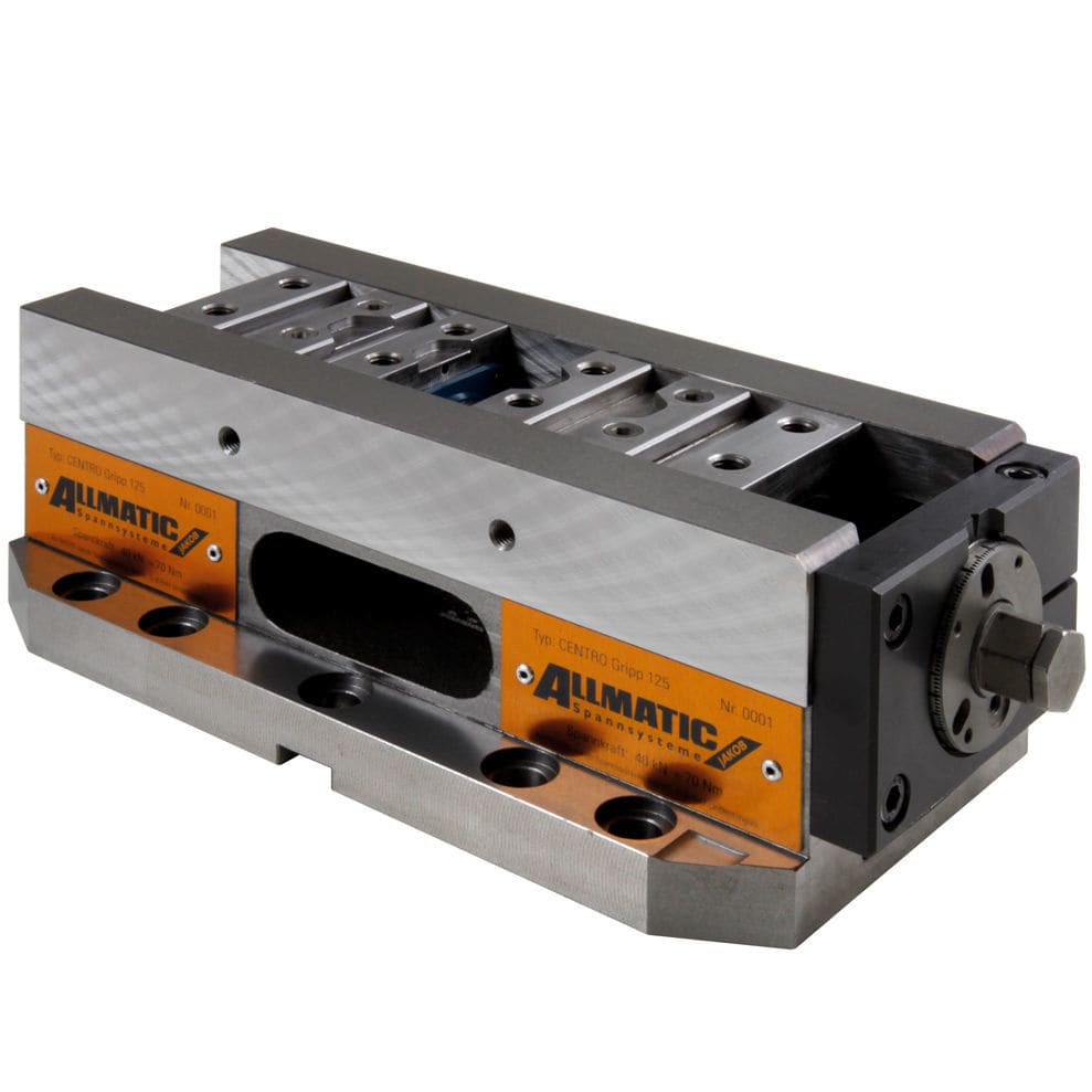 Machine tool vise - CentroGripp 125 - ALLMATIC-Jakob Spannsysteme ...