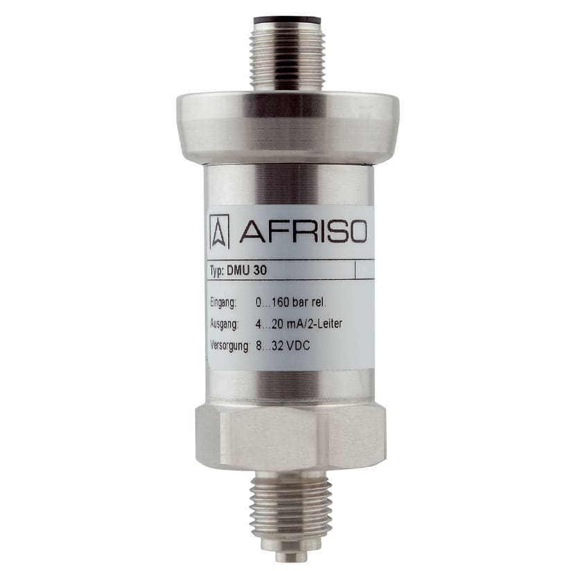 4-20 mA pressure transducer - DMU 30 - AFRISO-EURO-INDEX - 2-wire / M12 ...