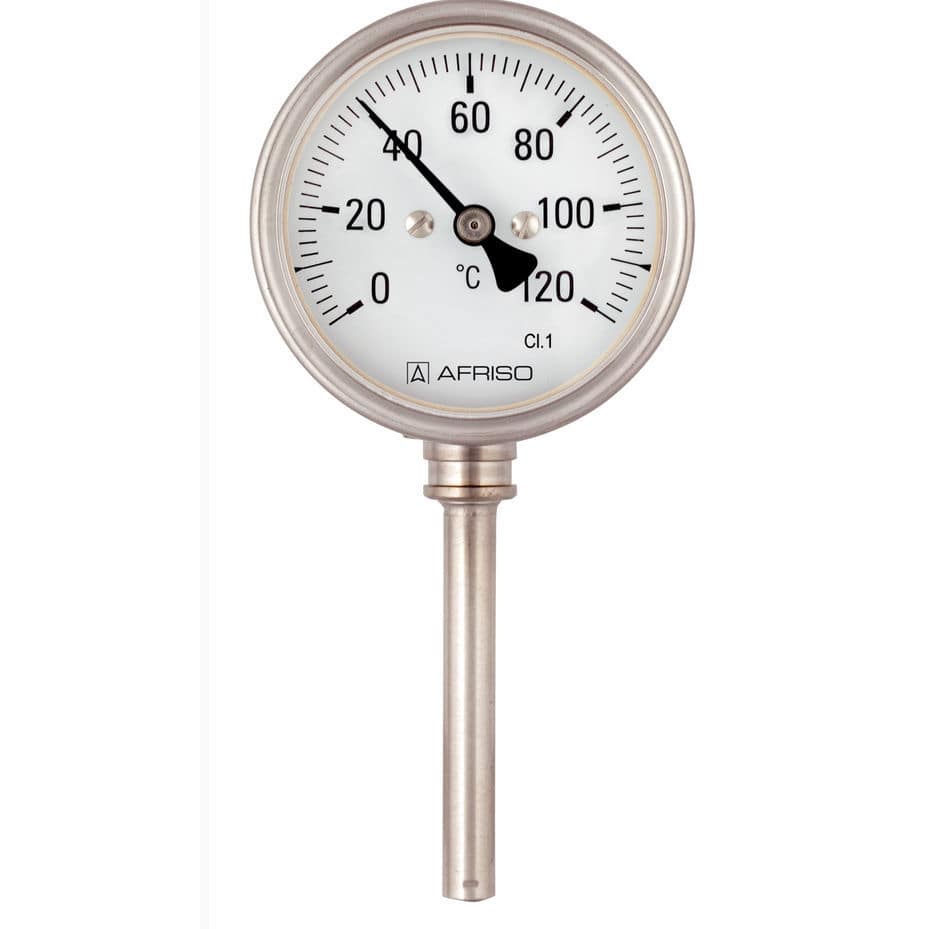 Bi-metal thermometer - BiTh Ch - AFRISO-EURO-INDEX - dial / IP65 / for ...