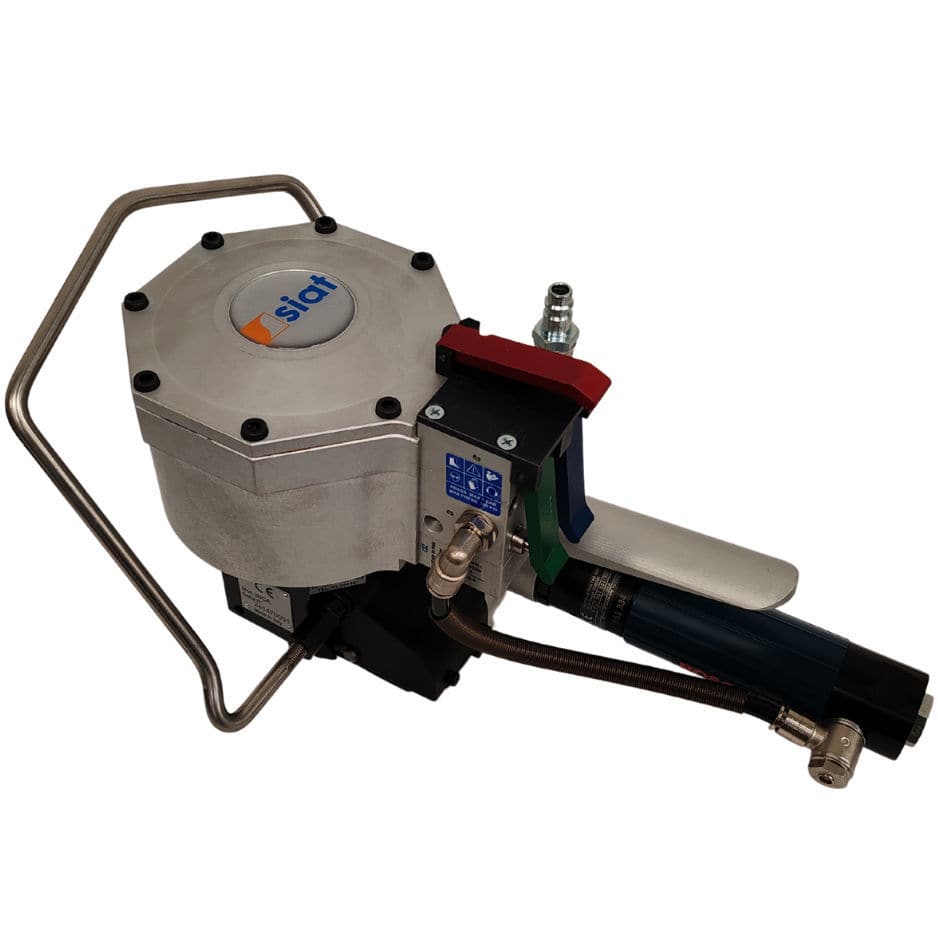 Pneumatic strapping tool - INCA 16-19 HT - SIAT - for steel straps
