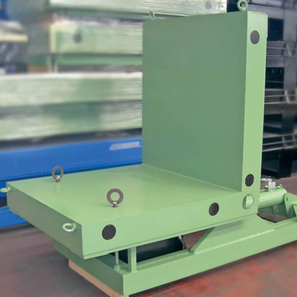 Hydraulic tipping station - Armo s.p.a. - pallet / fixed