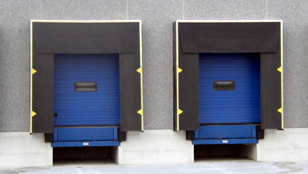 Loading dock door / sliding / sectional / galvanized steel - Armo s.p.a ...