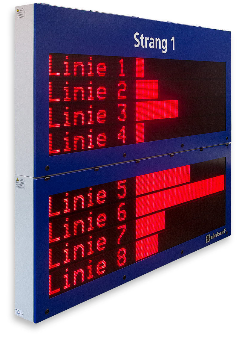 Giant display - SX502 - Siebert Industrieelektronik GmbH - LED ...
