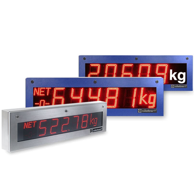 Weighing device display - S302 series - Siebert Industrieelektronik ...