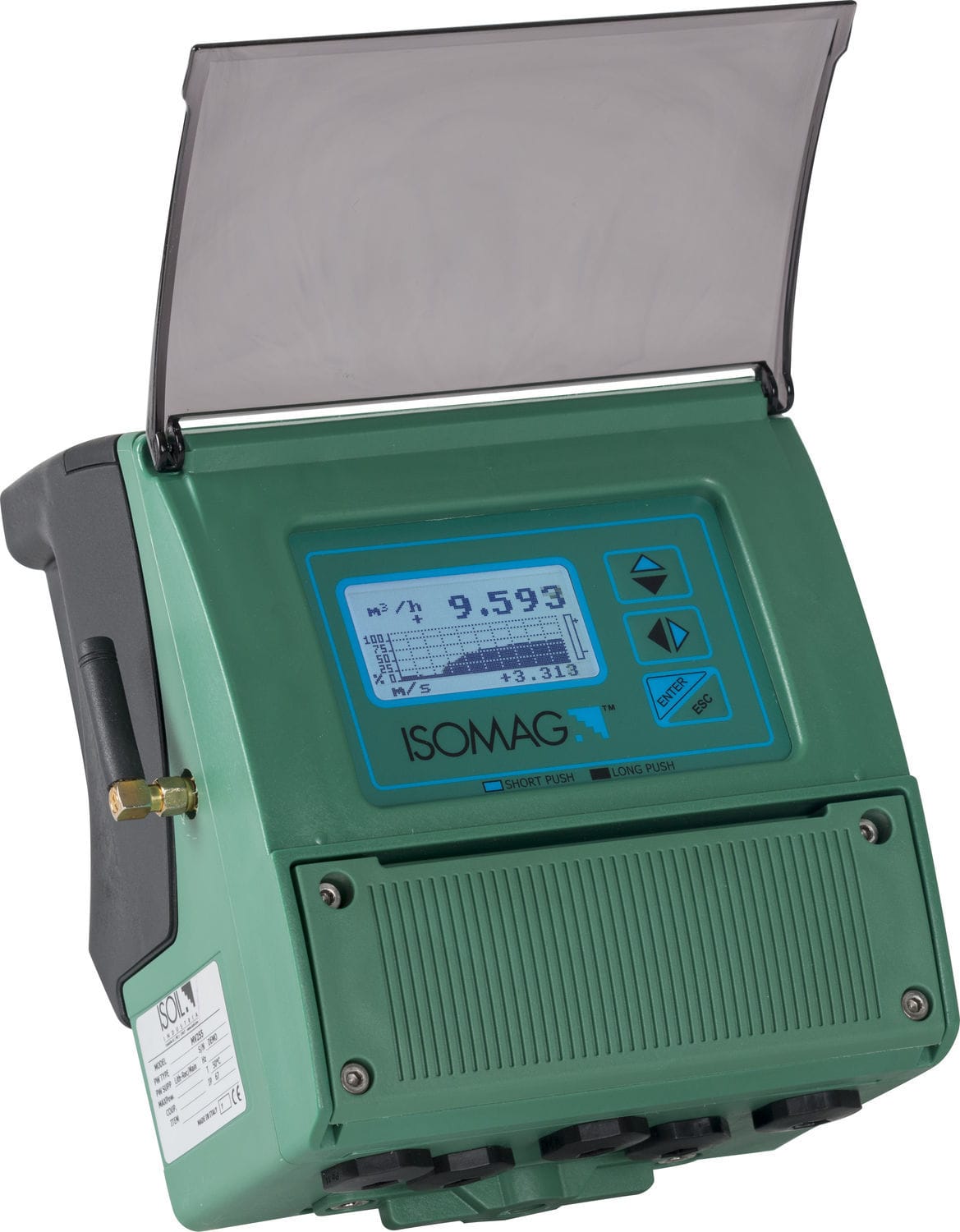 Electromagnetic flow meter - MV255 - Isoil Industria Spa - magnetic ...