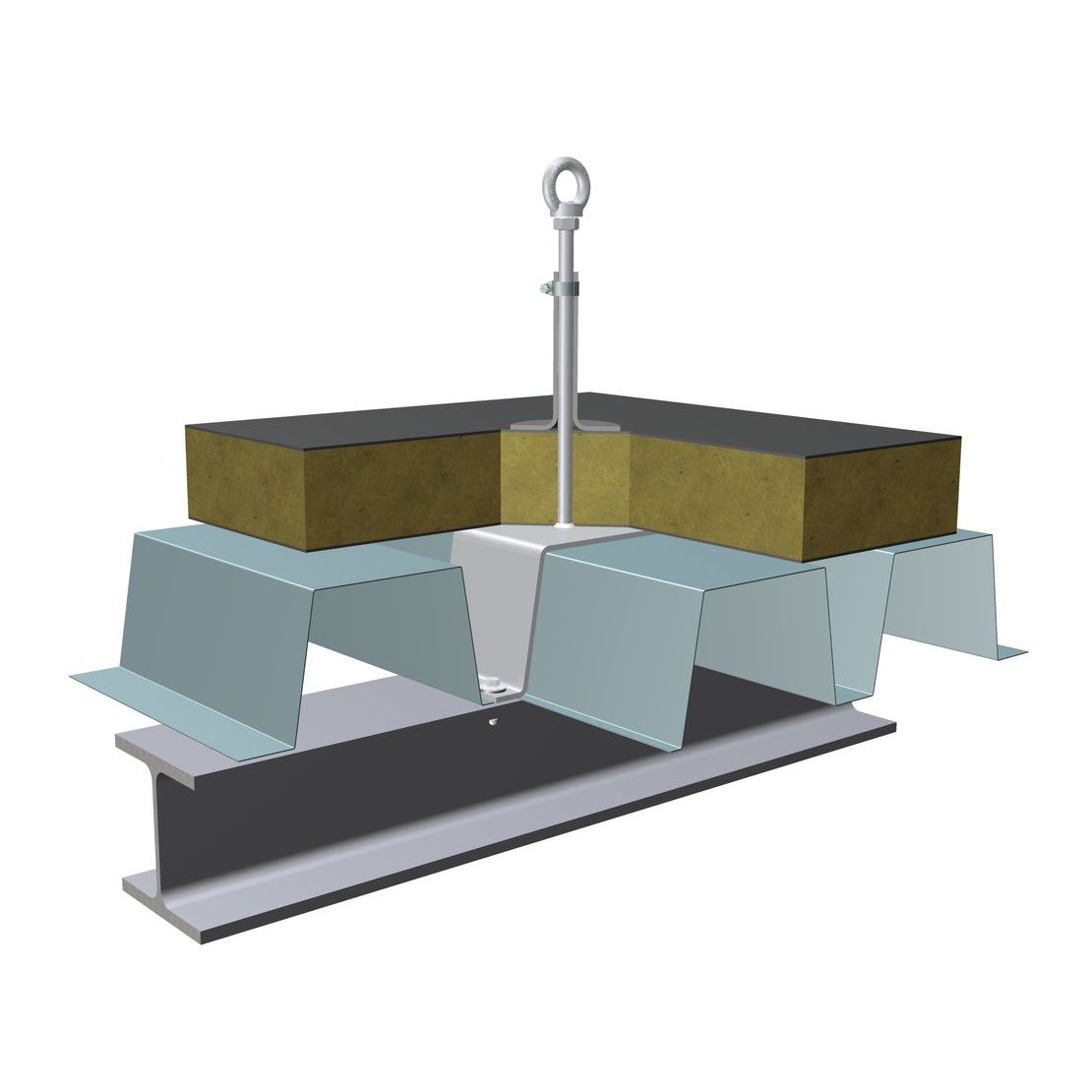 Concrete fall arrest anchor - ASP EV 8 - ST QUADRAT Fall Protection SA ...