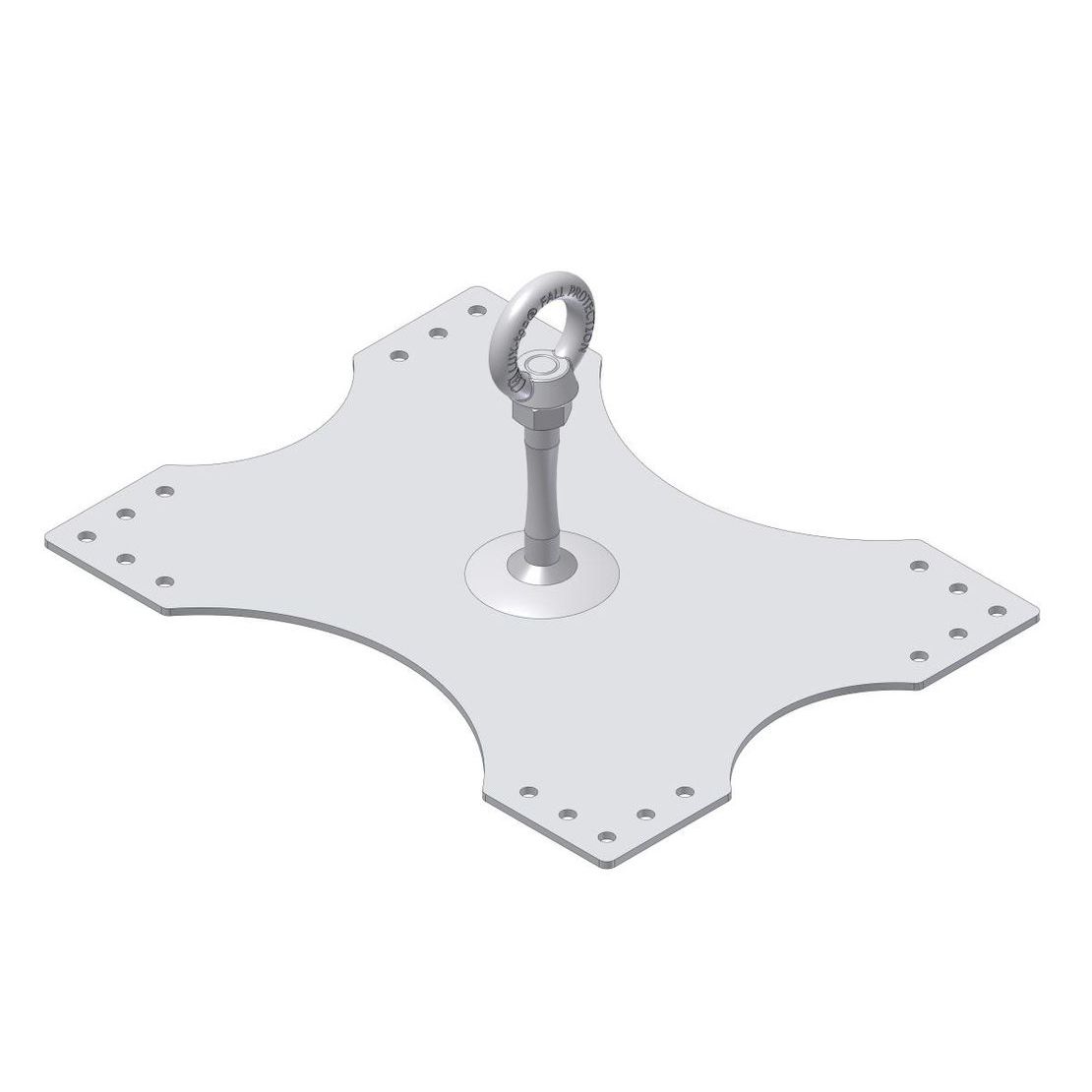 Stainless steel fall arrest anchor - RVT - ST QUADRAT Fall Protection ...