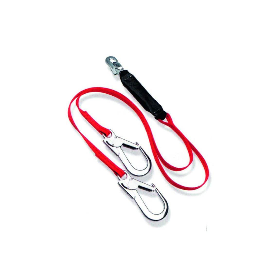 Webbing fall arrest lanyard - ST QUADRAT Fall Protection SA - shock ...