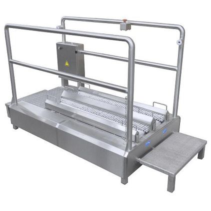 Shoe sole cleaner with two brushes - 12.0010.12 - Storm Engineering