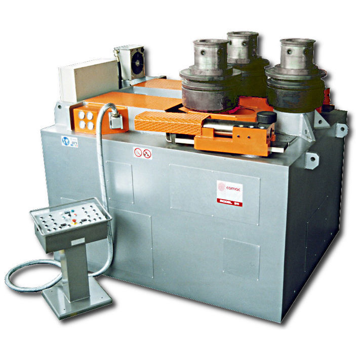 Hydraulic bending machine - 311 - COMAC Srl - profile / 3 drive rollers / horizontal