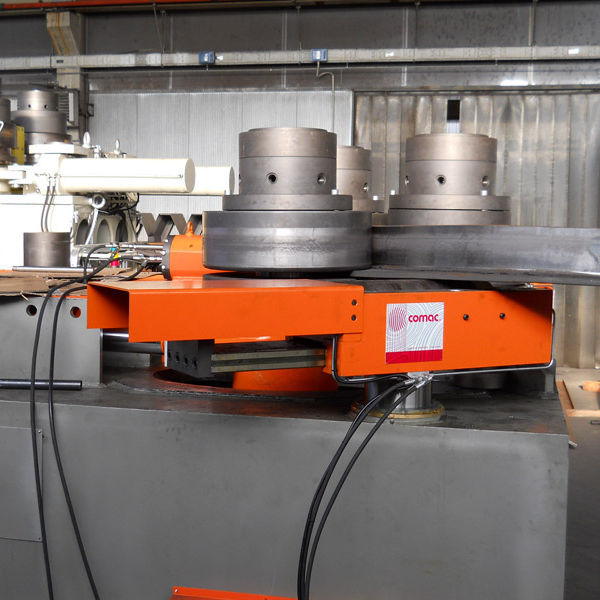 Hydraulic bending machine - 313 - COMAC Srl - profile / 3 drive rollers ...