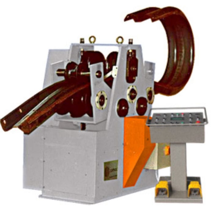 Hydraulic bending machine - GR 300 - COMAC Srl - profile / guard-rail