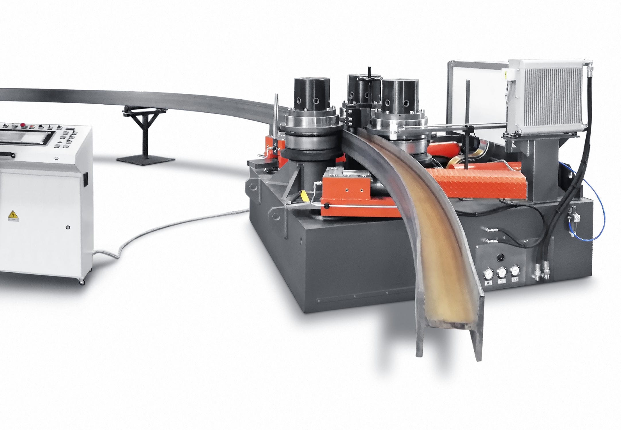Motorized bending machine - 309 CN3.1V - COMAC Srl - profile / CNC