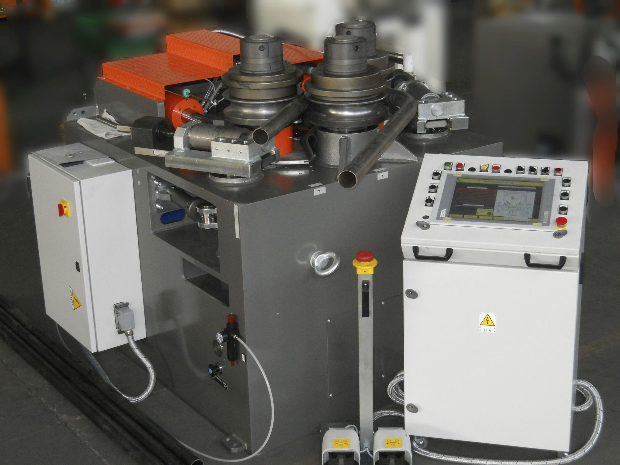 Motorized bending machine - 307 CN3.1V - COMAC Srl - tube / profile ...