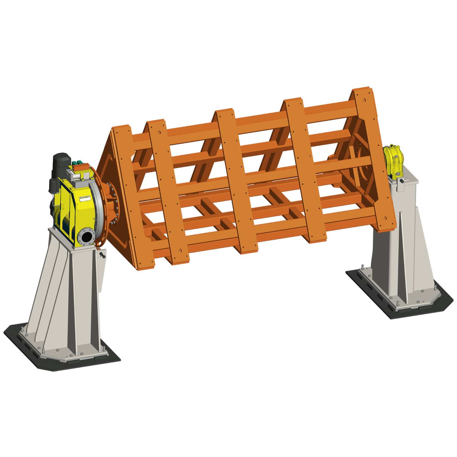 Trunnion positioner - ETS series - EXPERT-TÜNKERS GmbH - motorized ...