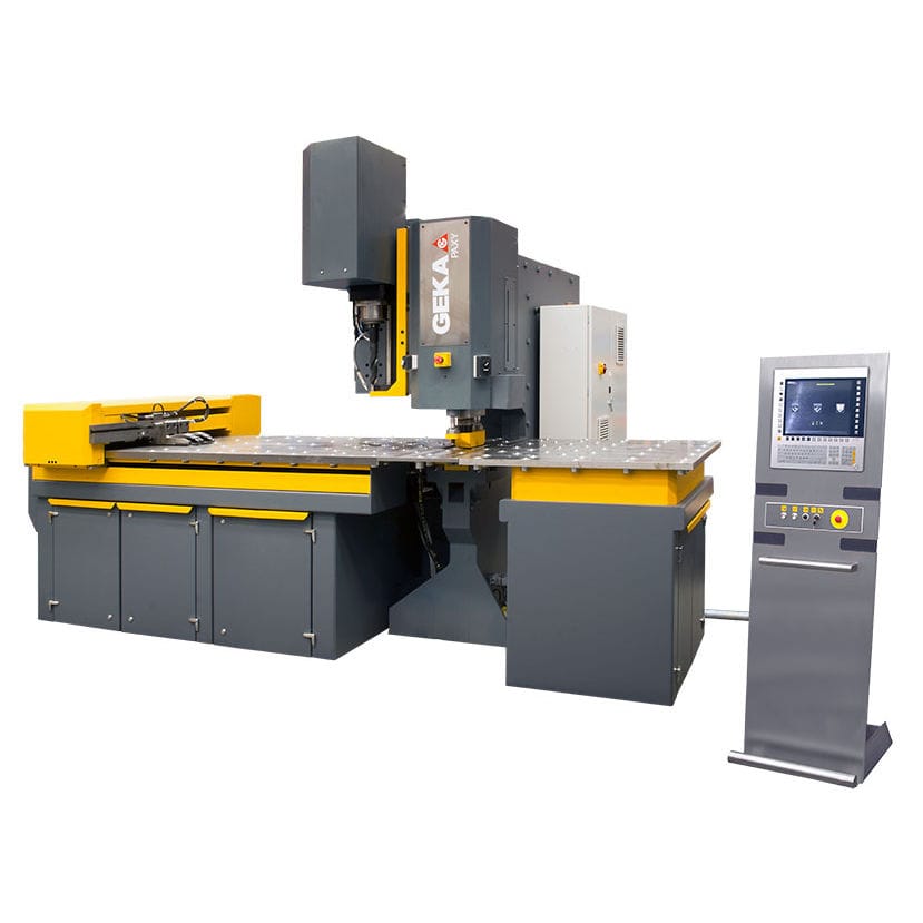 CNC ironworker - Paxy series - GEKA - hydraulic / sheet metal / punching