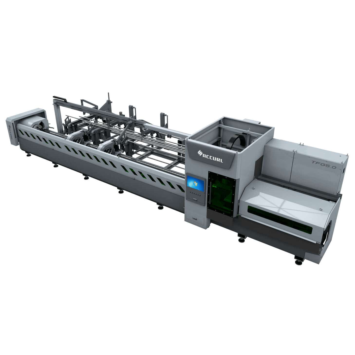 2D laser cutting machine - QL-FCT. 6020B - Accurl Machine Tools - 3D ...