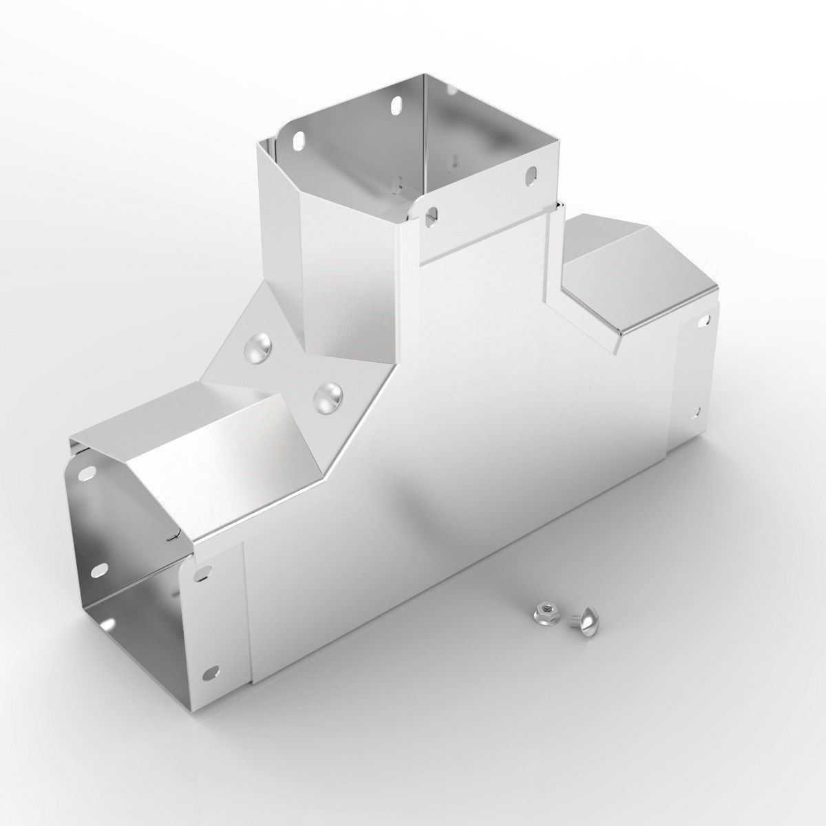 Cabling trunking - AL-S13 75-75 - Electrix International Ltd - brushed ...