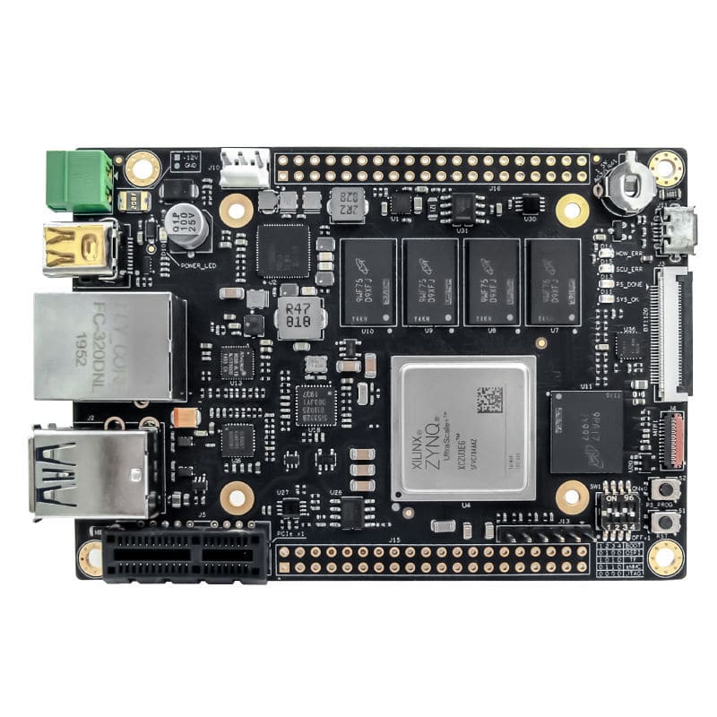 PCIe AI inference acceleration card - MYS-ZU3EG-8E4D-EDGE - MYIR Electronics Limited - FPGA ...