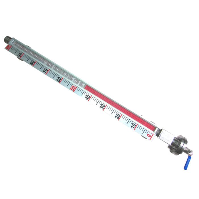 Magnetic level indicator - Flap-11S - China Shenzhen Jiwei Automations Ltd. - liquid / stainless ...
