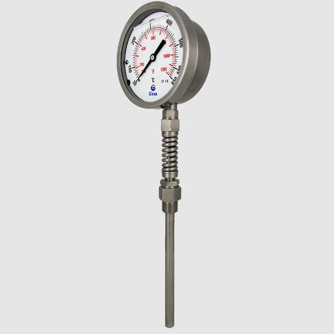 Probe pyrometer - D22 series - GESA TERMOMETROS - dial / IP65 / for ...