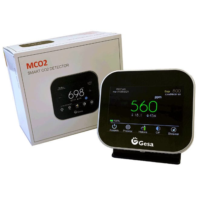 CO2 transmitter - MCO2 - GESA TERMOMETROS