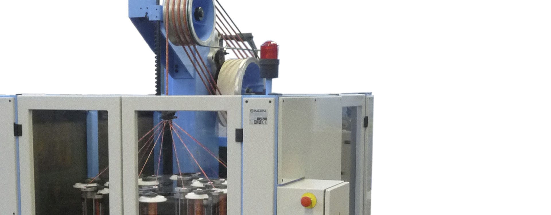 Rope braiding machine - 240 - TALLERES RATERA SA - circular / vertical