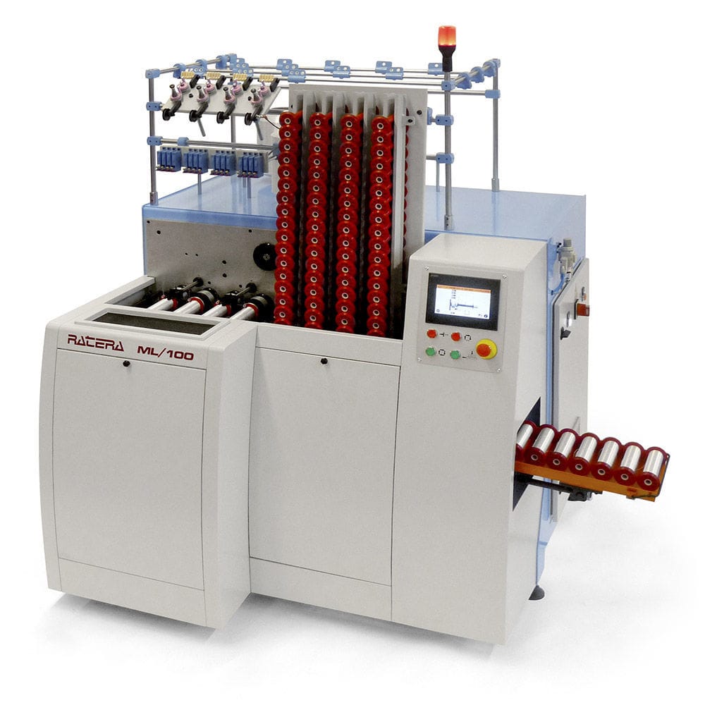 Automatic winding machine - ML-100 - TALLERES RATERA SA - yarn ...
