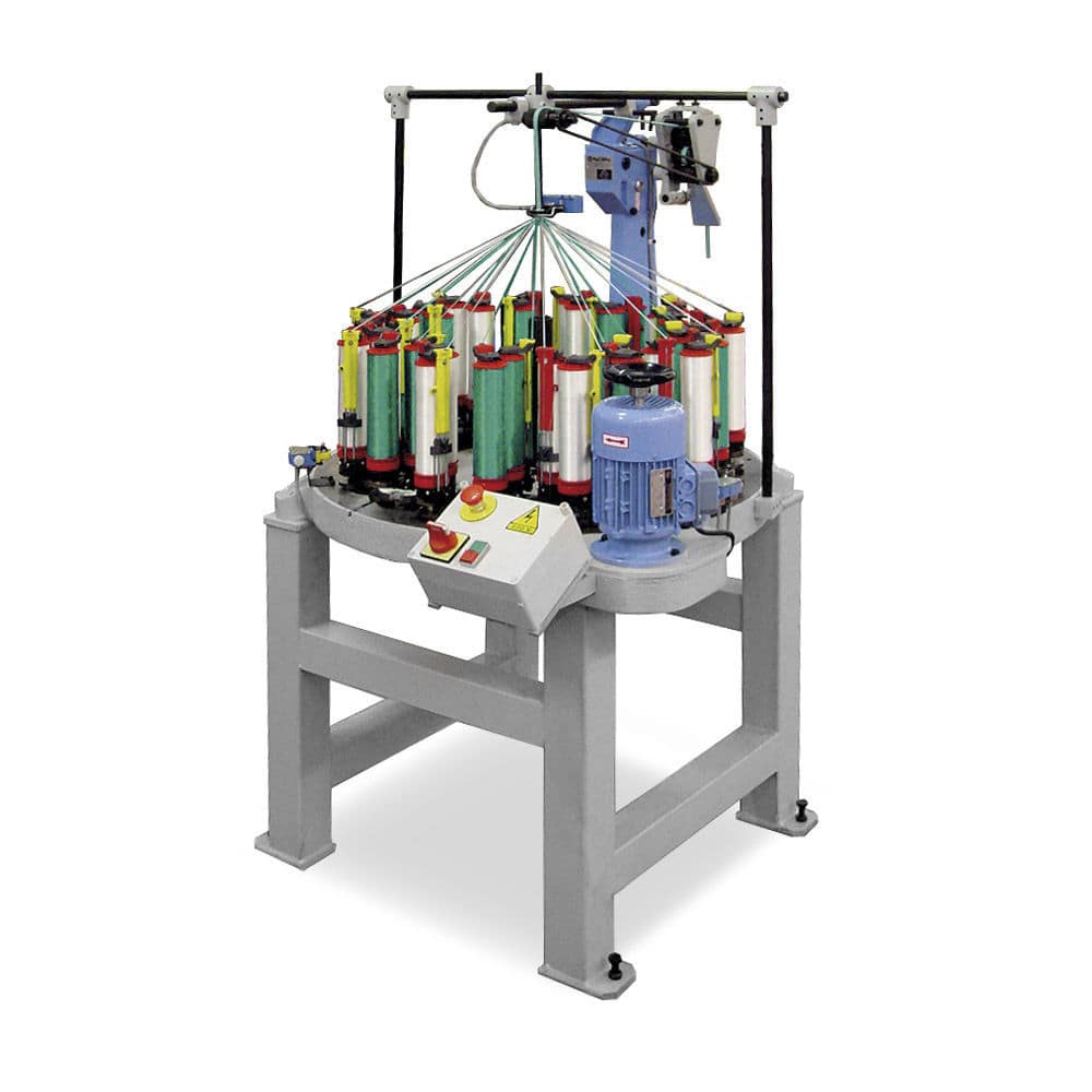 Sailing rope braiding machine - 36/115 - TALLERES RATERA SA - vertical ...