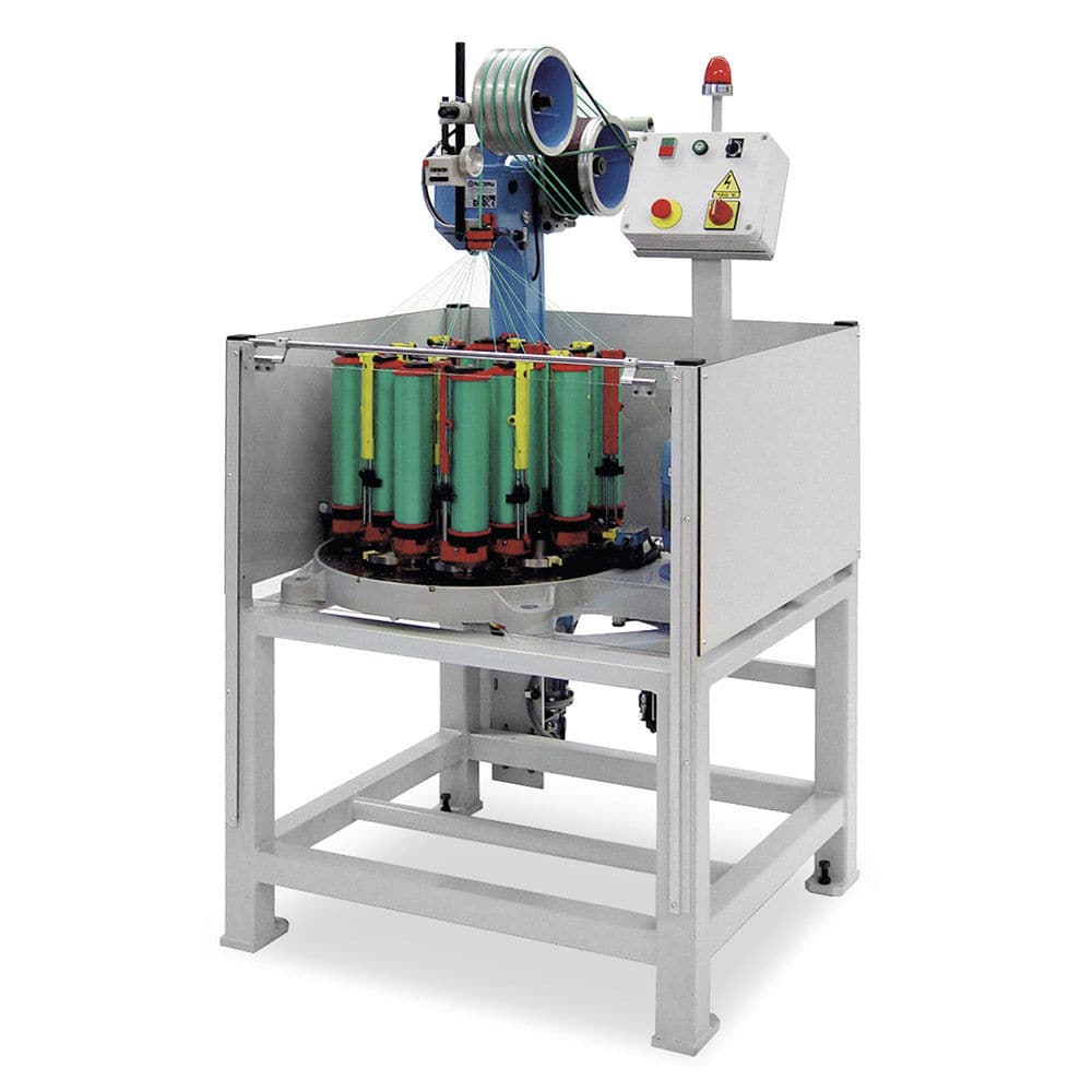 Rope braiding machine - 16/140 - TALLERES RATERA SA - vertical ...