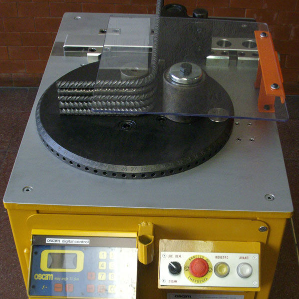 Electric bending machine - CR - Oscam - concrete reinforcement / automatic