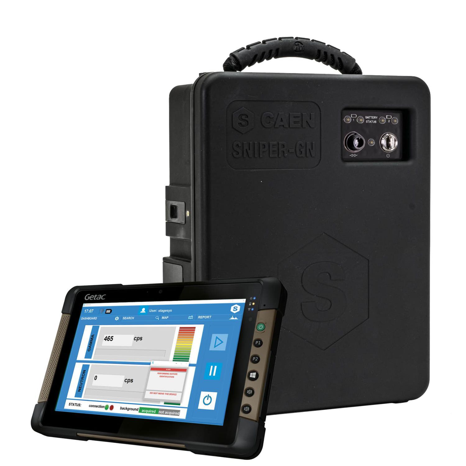 Gamma detector - SNIPER-GN - CAEN Spa - neutron / spectroscopic / portable