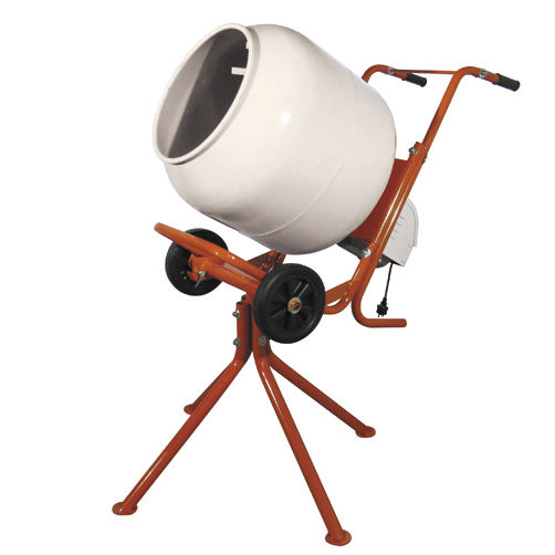 Electric concrete mixer - BTCM 145 - SIRL SA - mobile / silent / stand ...