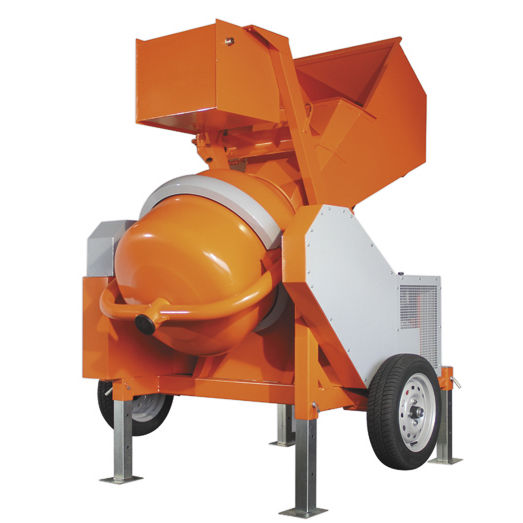 Electric concrete mixer - BBH series - SIRL SA - hydraulic / diesel ...